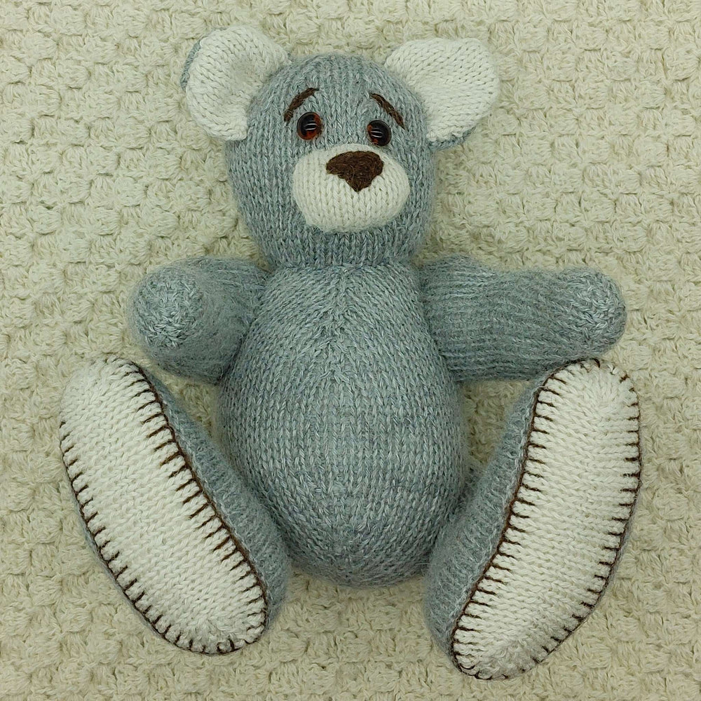 Teddy Bear Is Made From Combed Pure Alpaca Fibre